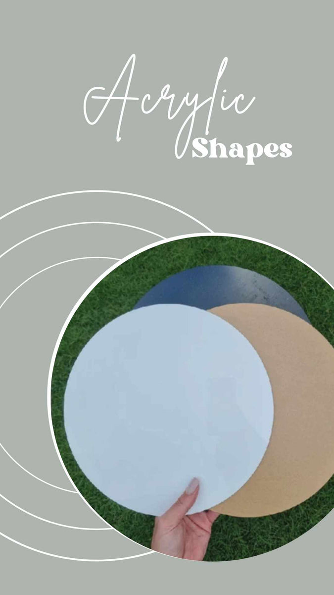 Acrylic Shapes – T & L Vinyl
