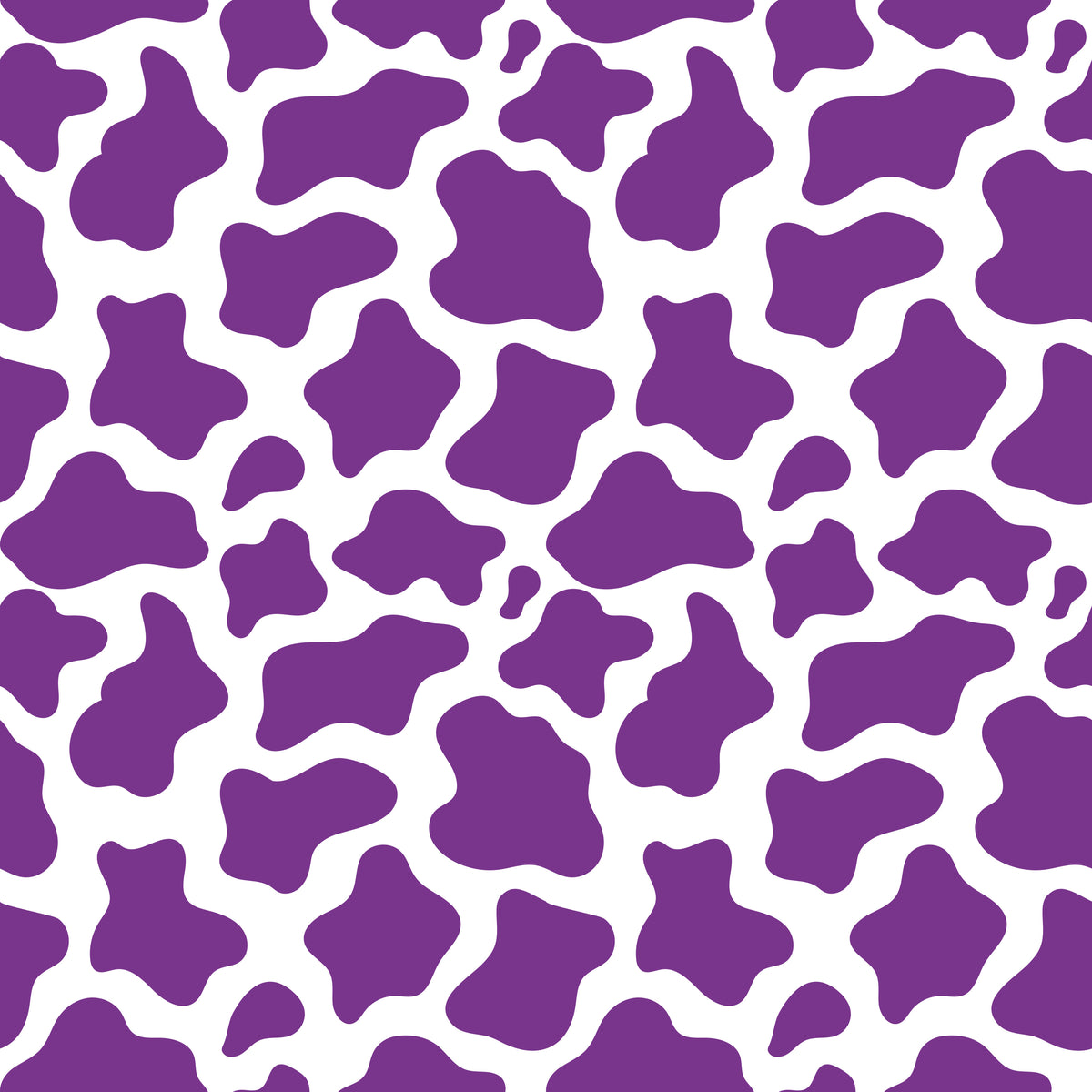 (129) Purple Cow pattern Print 30cm by 30cm – T & L Vinyl