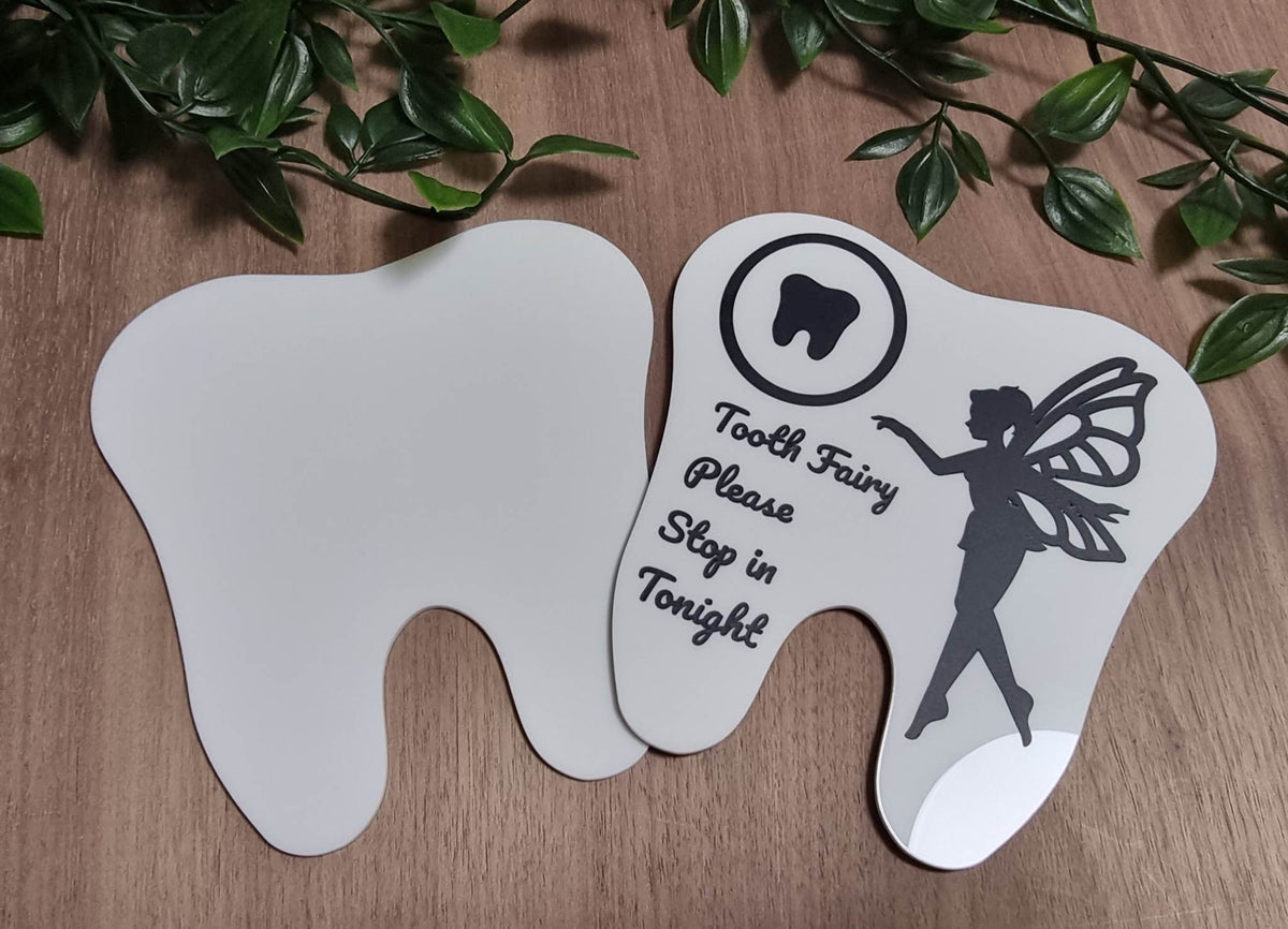 tooth Fairy Acrylic Plaque – T & L Vinyl