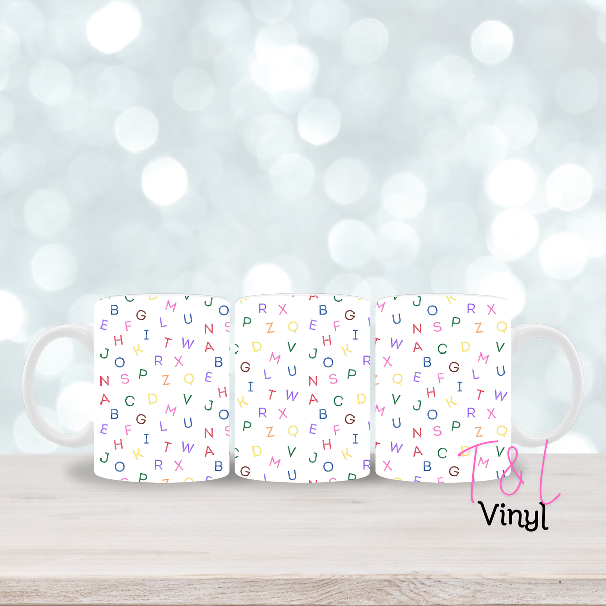 102 Letters - 11oz mug – T & L Vinyl