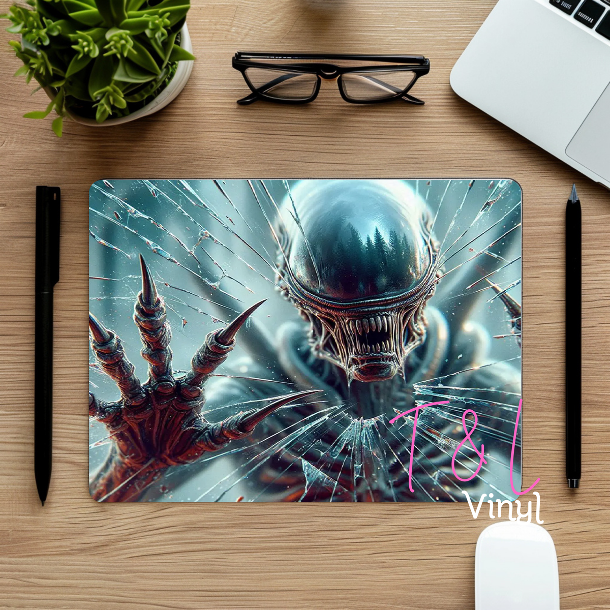 806 Alien 3 Mouse pad sublimation Print – T & L Vinyl