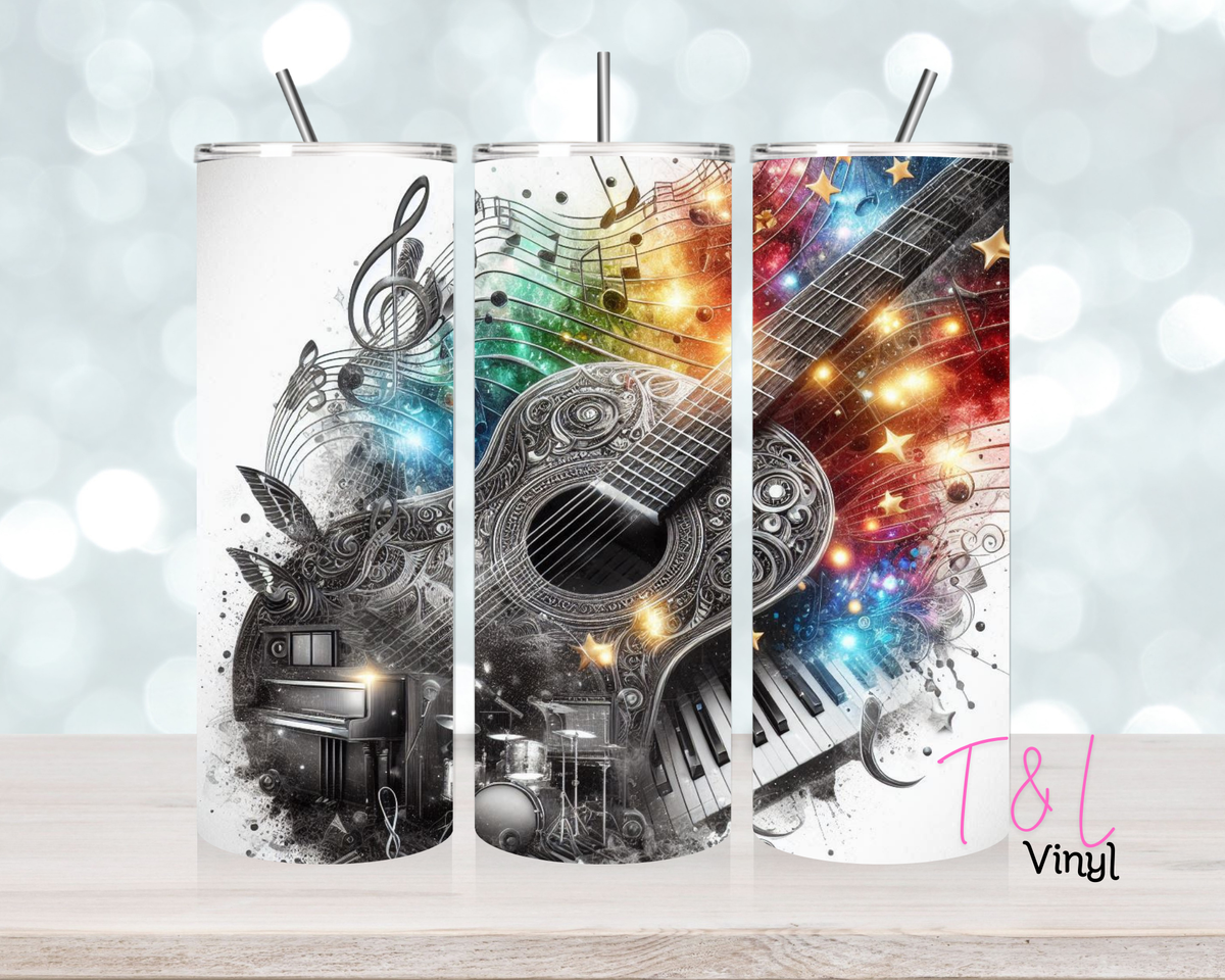 1651 Music 20oz Sublimation wrap – T & L Vinyl