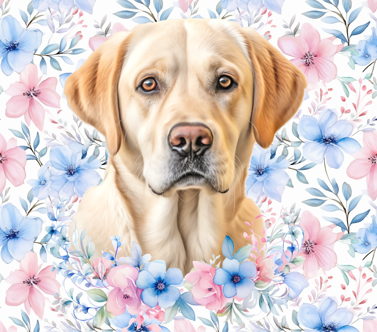 Golden Labrador 20 oz vinyl wrap (236) – T & L Vinyl
