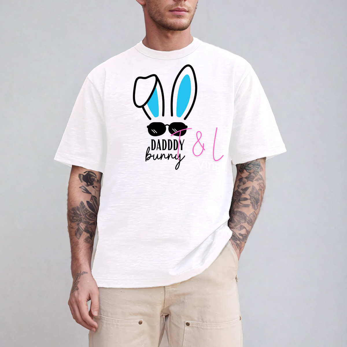 246 DTF Daddy Easter Adult print – T & L Vinyl