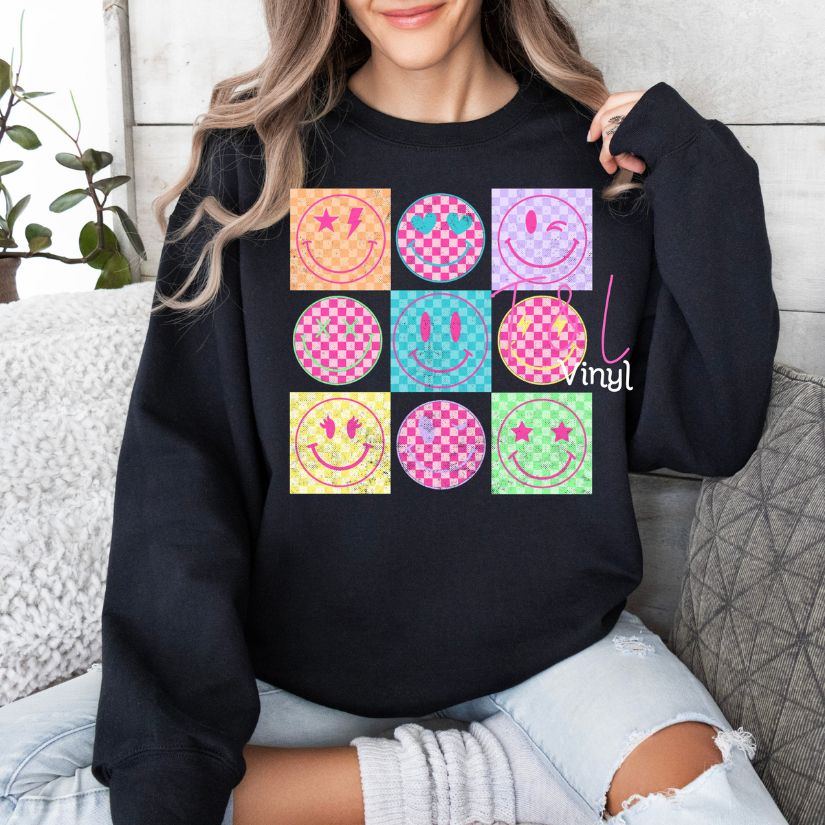 763 DTF Neon Face print – T & L Vinyl