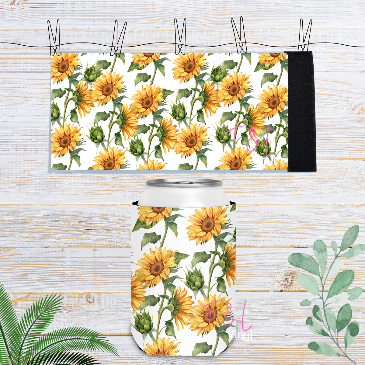 10 - Sunflower Velcro Sublimation – T & L Vinyl