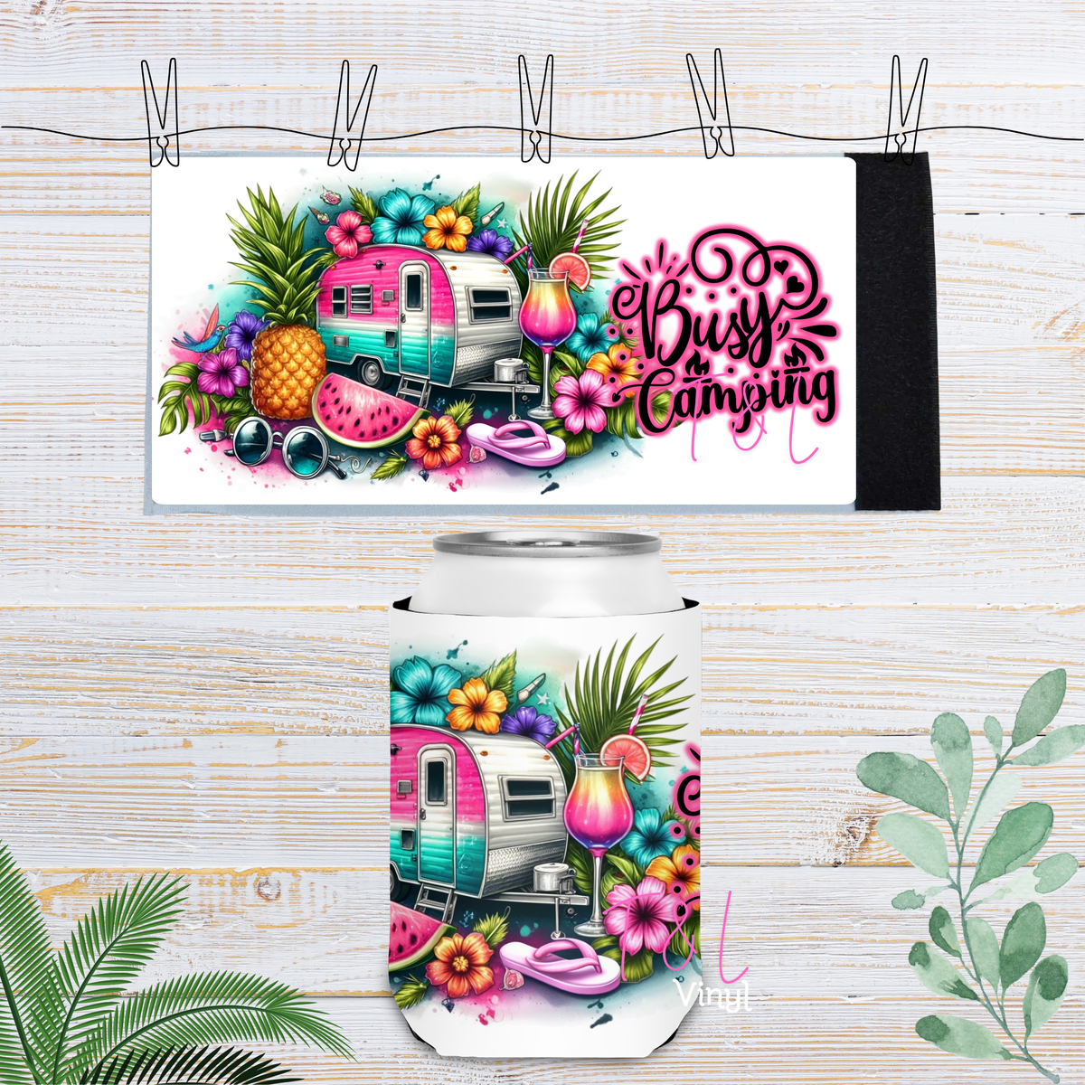 20 - Busy Camping Velcro Sublimation – T & L Vinyl