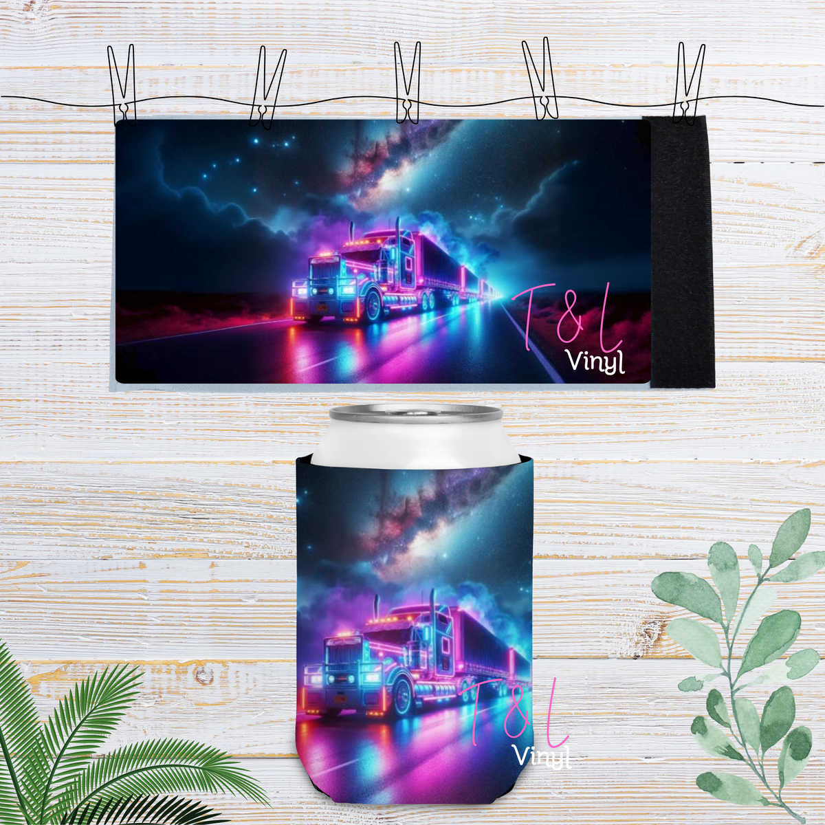 18 - Night Truck Velcro Sublimation – T & L Vinyl