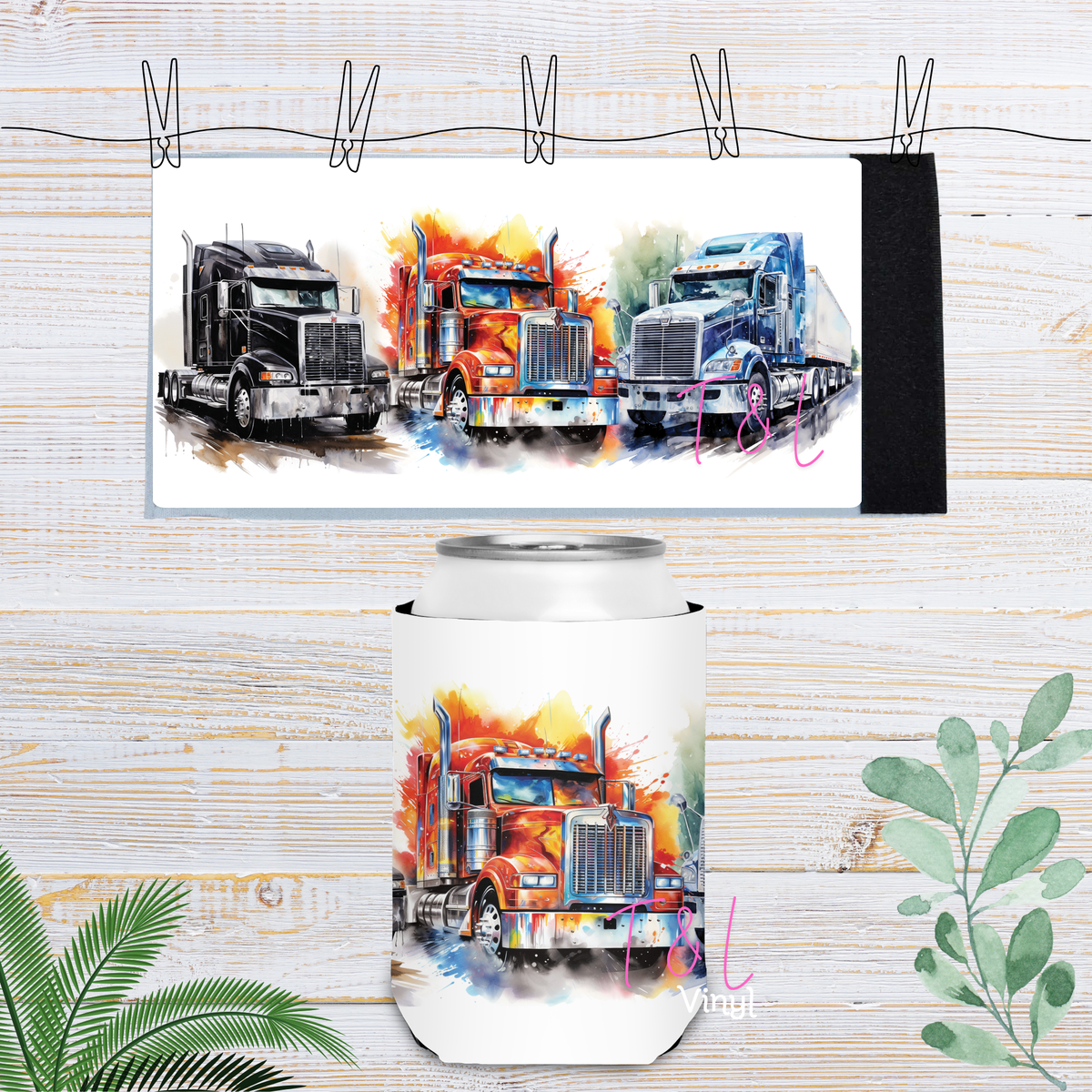 15 - Trucks Velcro Sublimation – T & L Vinyl