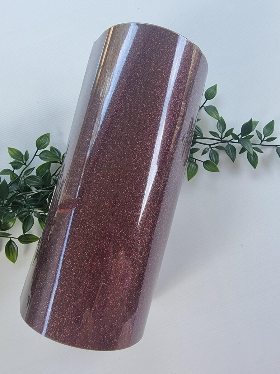 Burgundy GlitterFlex Ultra HTV – T & L Vinyl