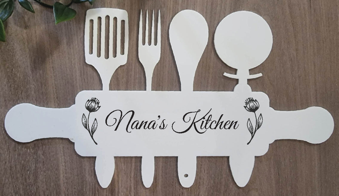 Small Kitchen Sign (Blank) – T & L Vinyl